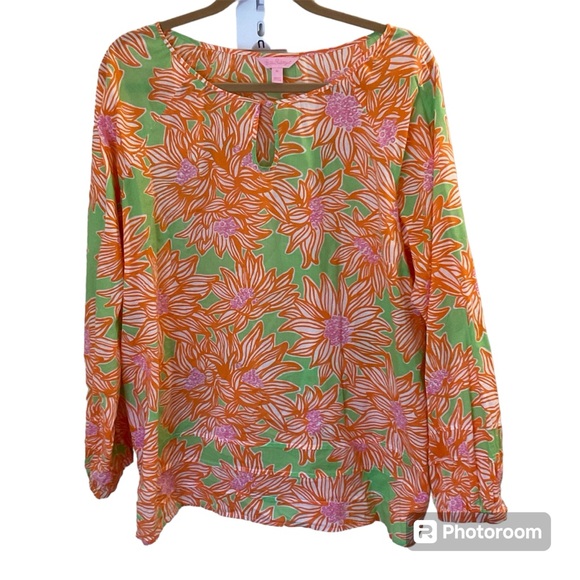 Lilly Pulitzer | Tops | Lilly Pulitzer Jemma Top | Poshmark